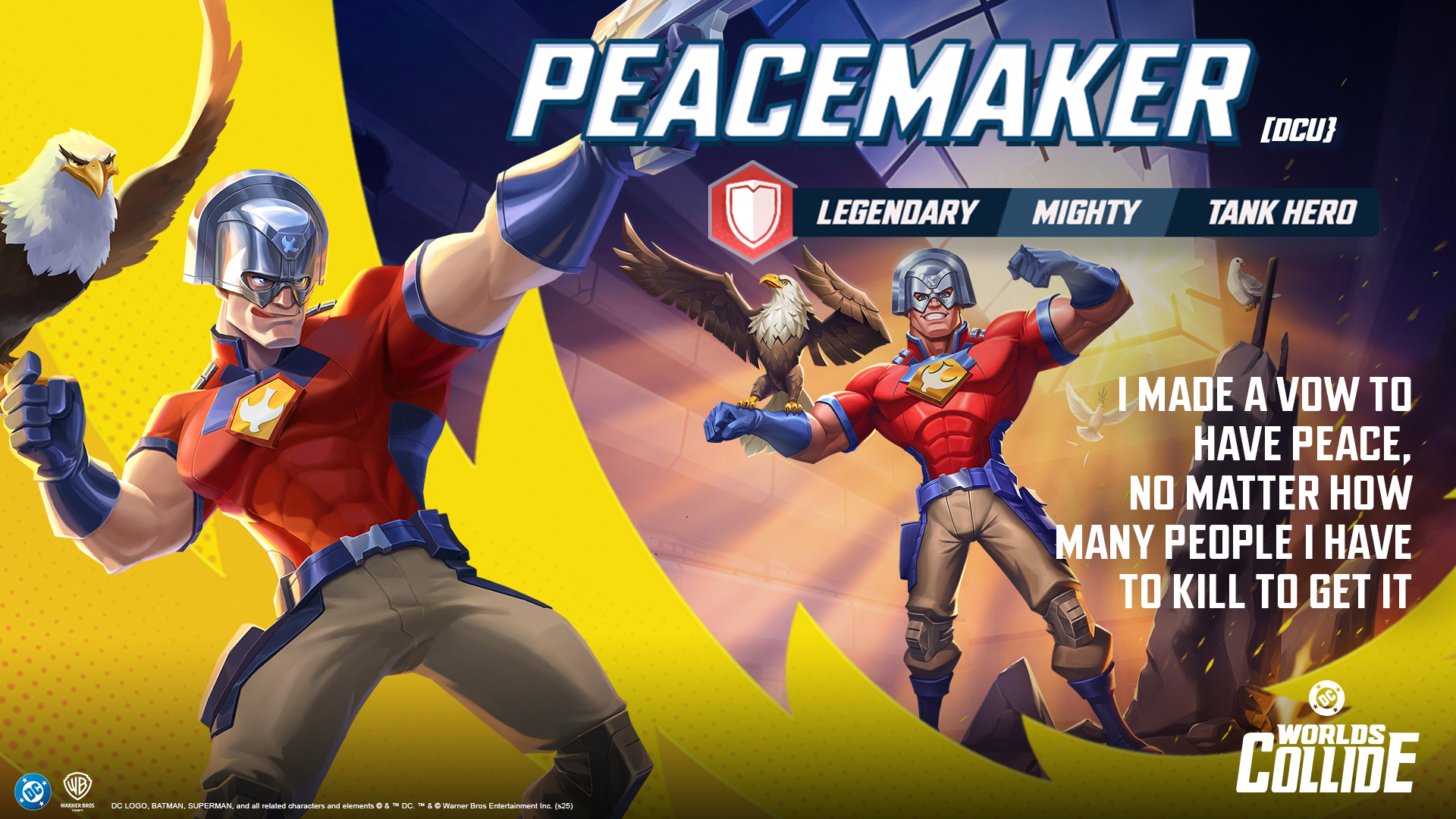 Peacemaker is Live! - DC Worlds Collide
